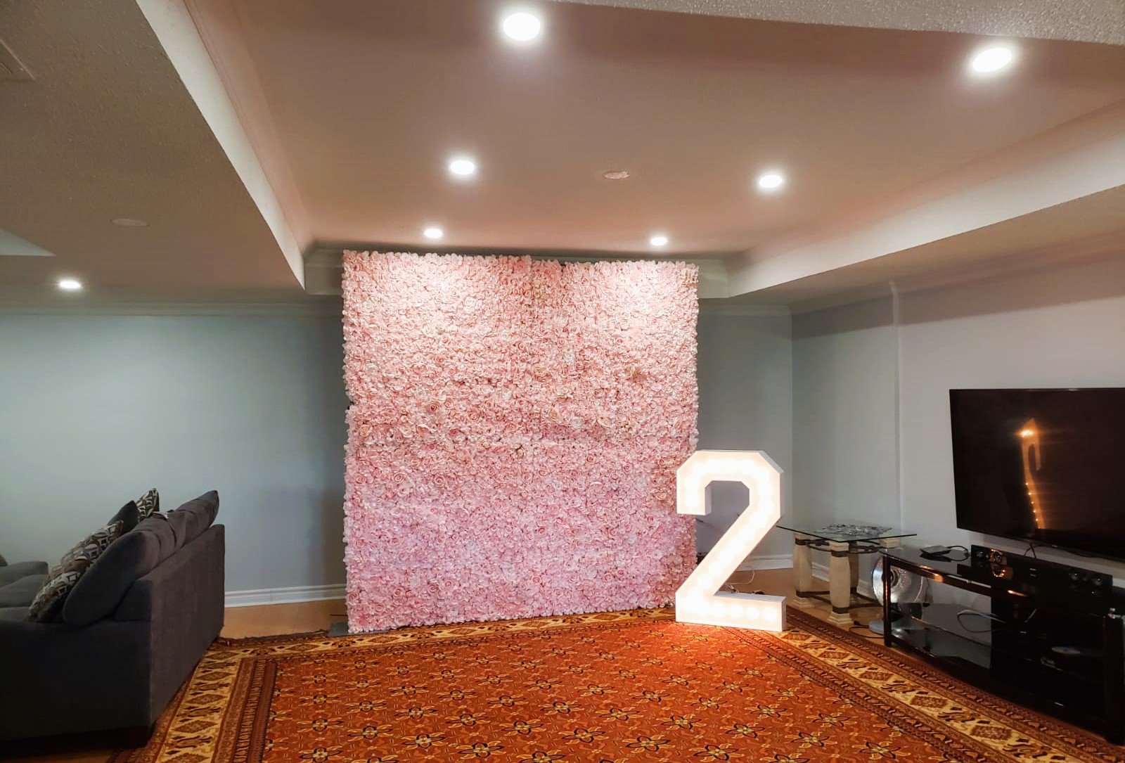 Boxing Day Peterborough Marquee Letters Celebration | Booth King